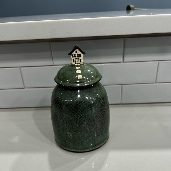 Kitchen | Lidded Container Pottery Dish Candy Dish Ceramic Container ...